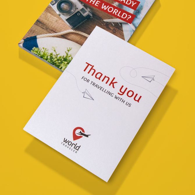 With compliments cards bedrukken | Drukwerkdeal.nl