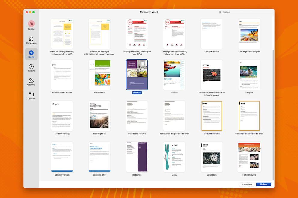 Een eigen folder maken in Word? Ontdek onze online editor! | Drukwerkdeal
