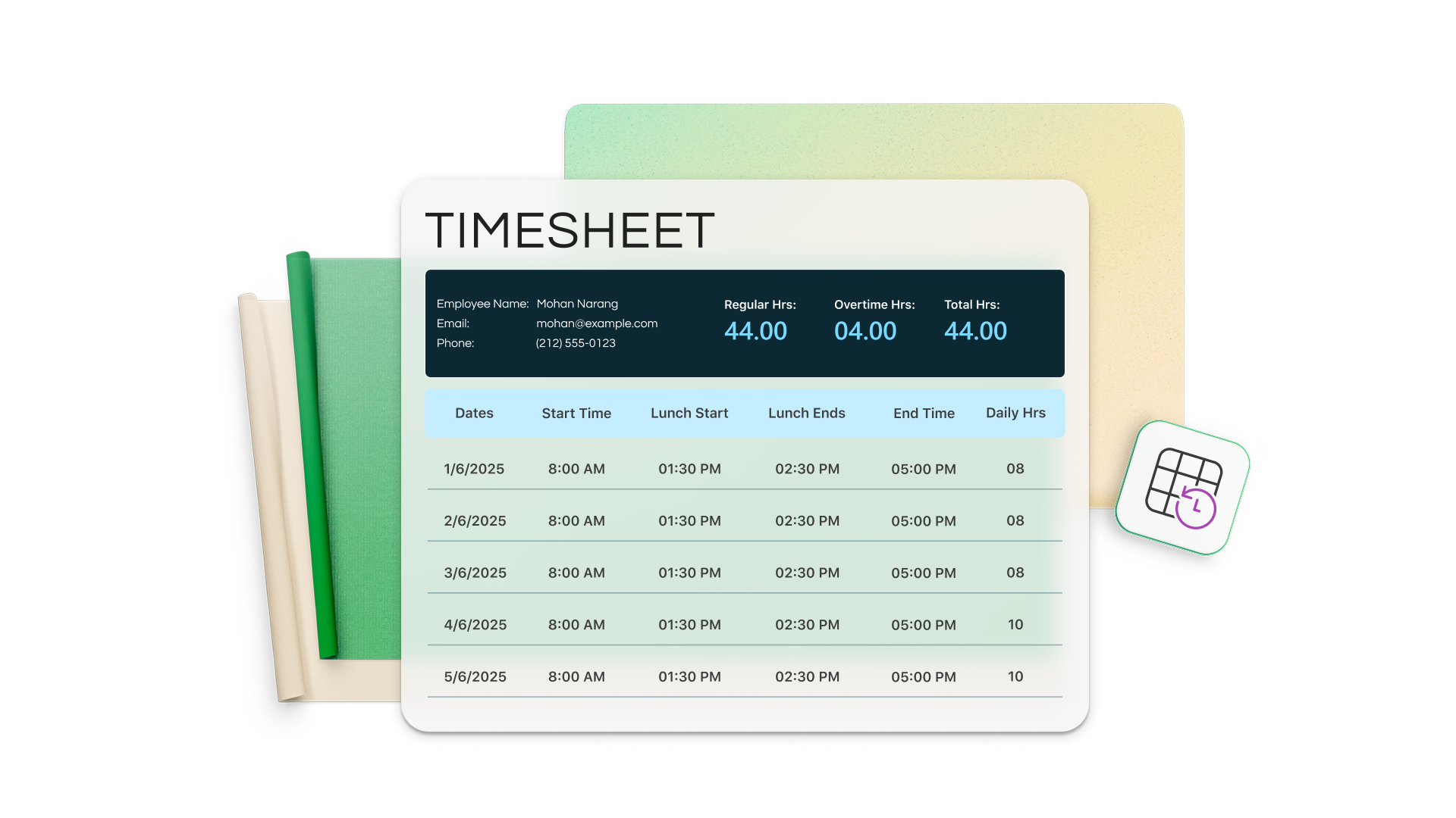 6 Excel Timetable Template Excel Templates