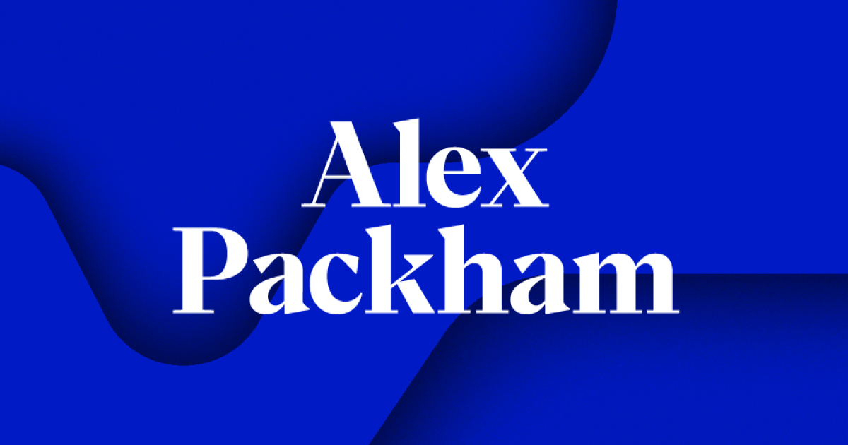 Home | Alex Packham