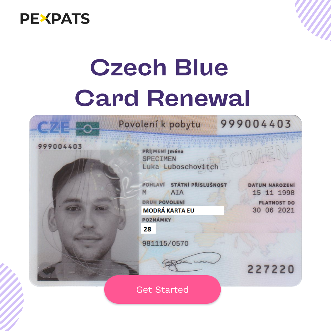 Czech Blue Card Renewal & Extension | Blue Card Czech Republic