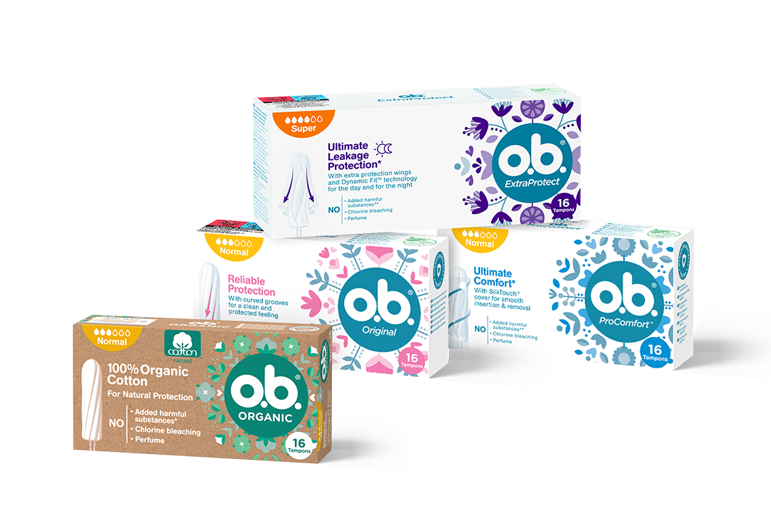 Dlaczego tampony to dobry wybór | o.b.®