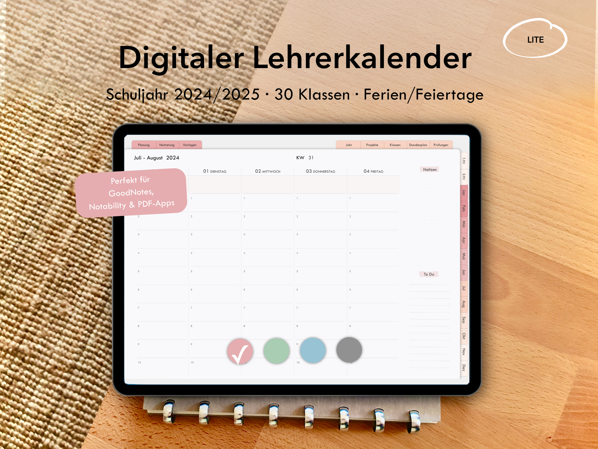 Goodnotes Kalender Download Kostenlos