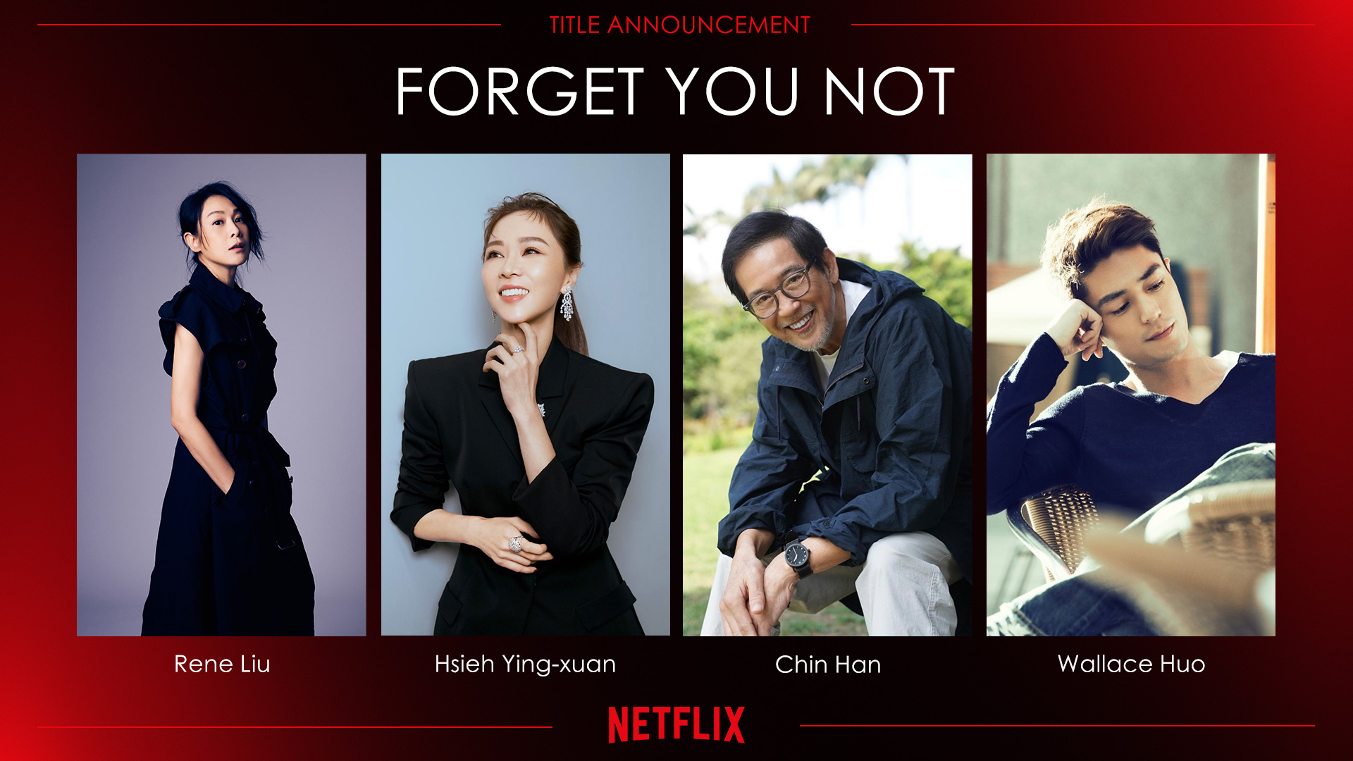 New Chinese-Language Series ‘Forget You Not’: A Healing Story Of ...