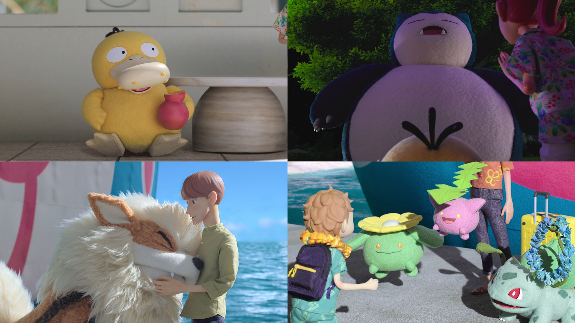 New Still Images Show Pokémon Soaking Up the Resort Life in ‘Pokémon ...