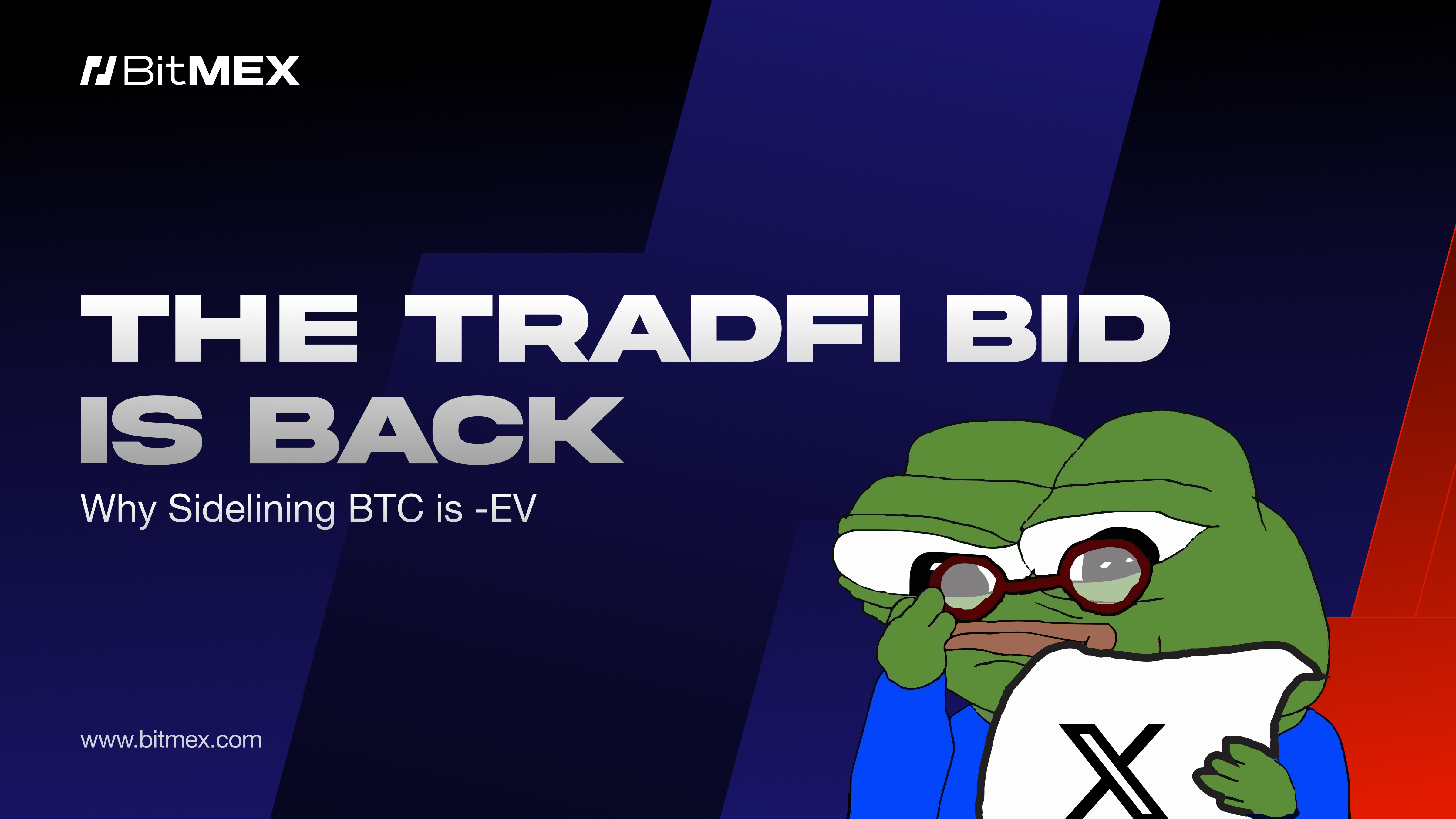 The TradFi Bid is Back: Why Sidelining BTC is -EV - BitMEX Blog