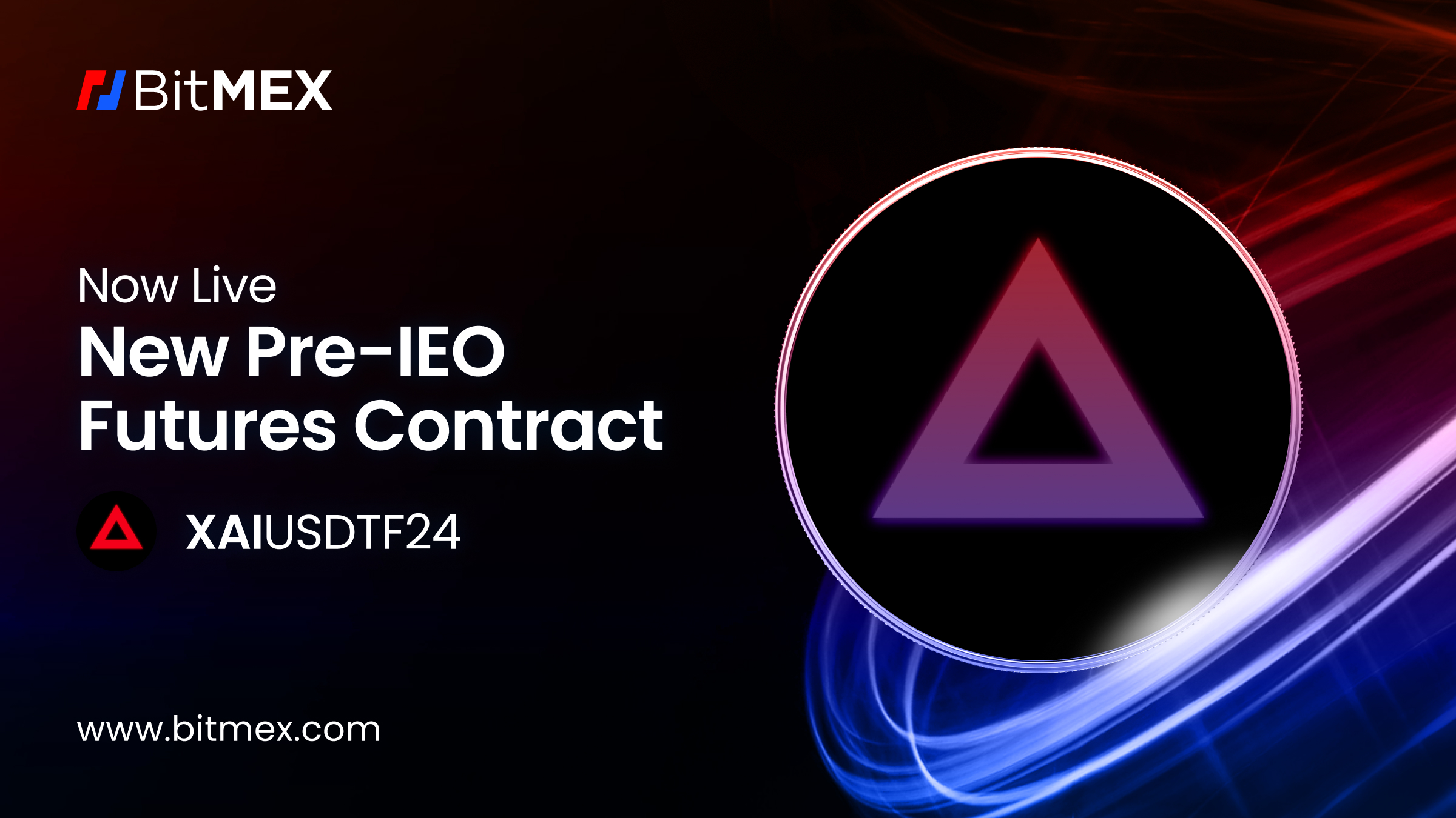 Now Live: Pre-IEO Xai Futures Contract - BitMEX Blog