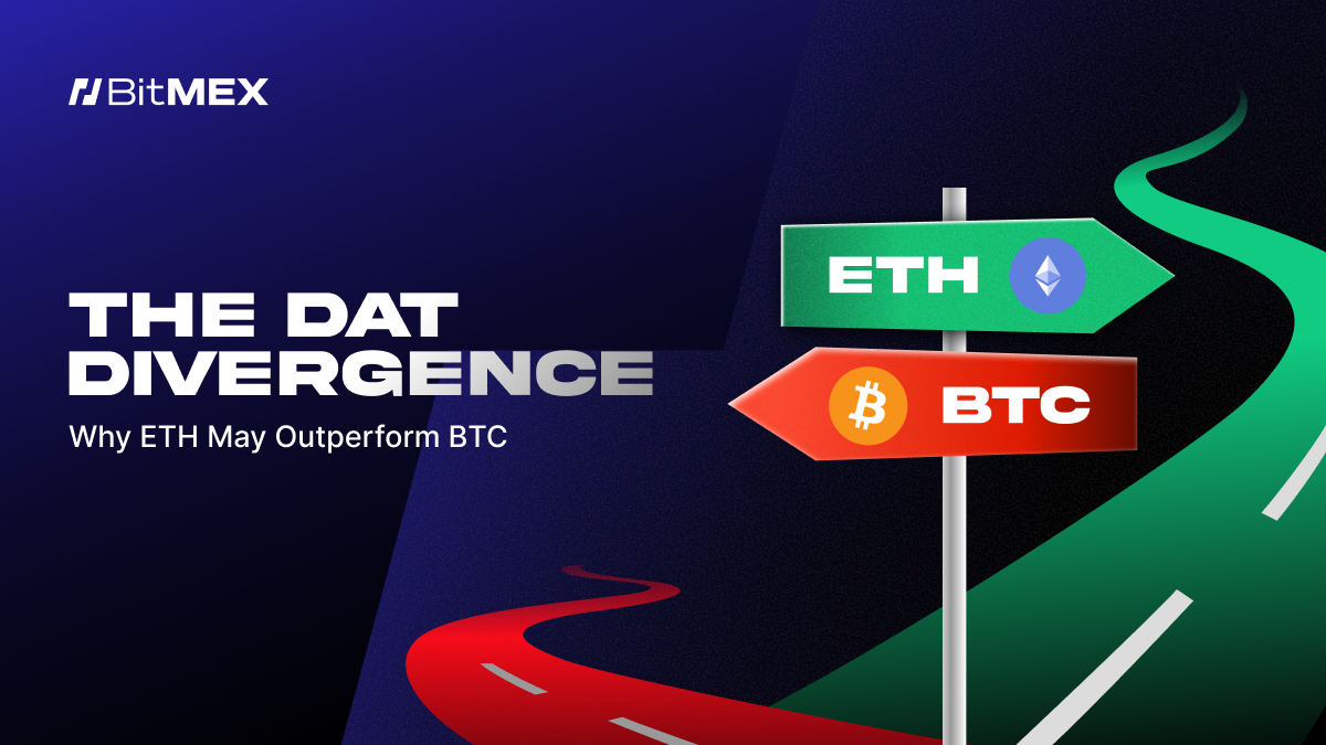 BitMEX Alpha: The DAT Divergence — Why ETH is Outperforming BTC in 2026