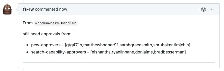 How We Tamed GitHub CODEOWNERS With Bots | FullStory