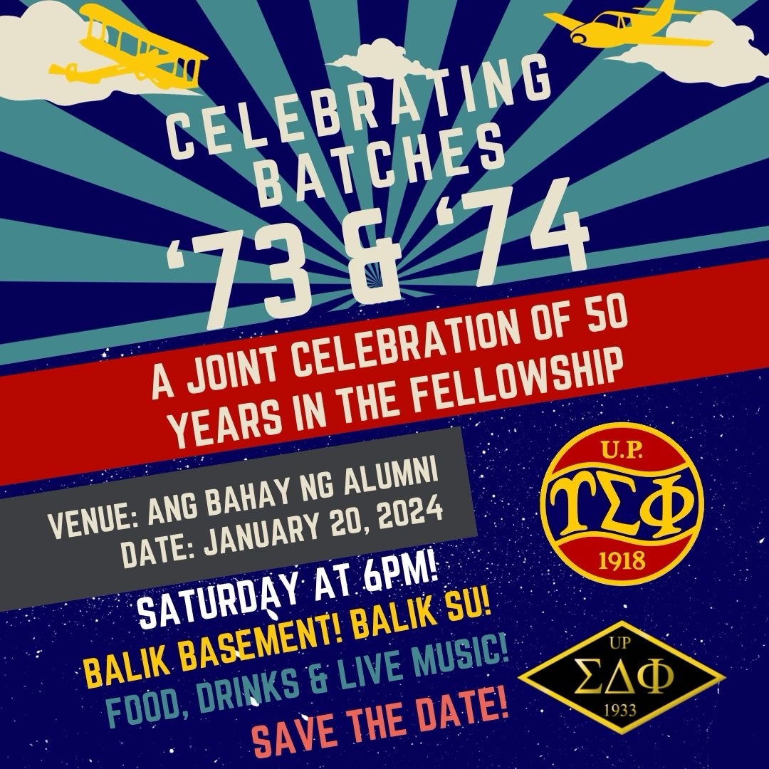Batches '73 and '74 to Celebrate Joint 50th Year Anniversary on January 20 | The Upsilon Sun