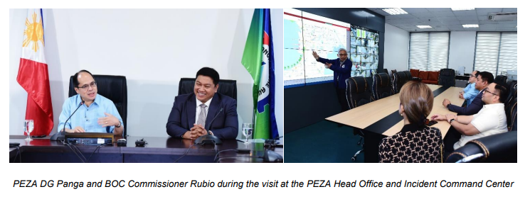 PEZA, BOC Sign Data Sharing Agreement on E-TRACC, Reinforce Support on ...