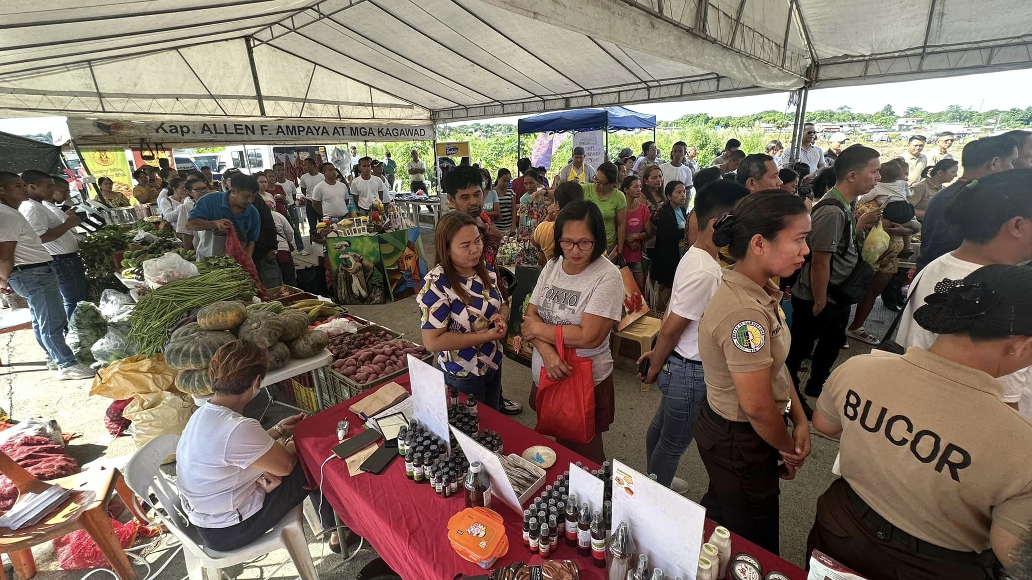 BuCor and Dept. of Agriculture Collaborate on Kadiwa Pop-Up Launch ...