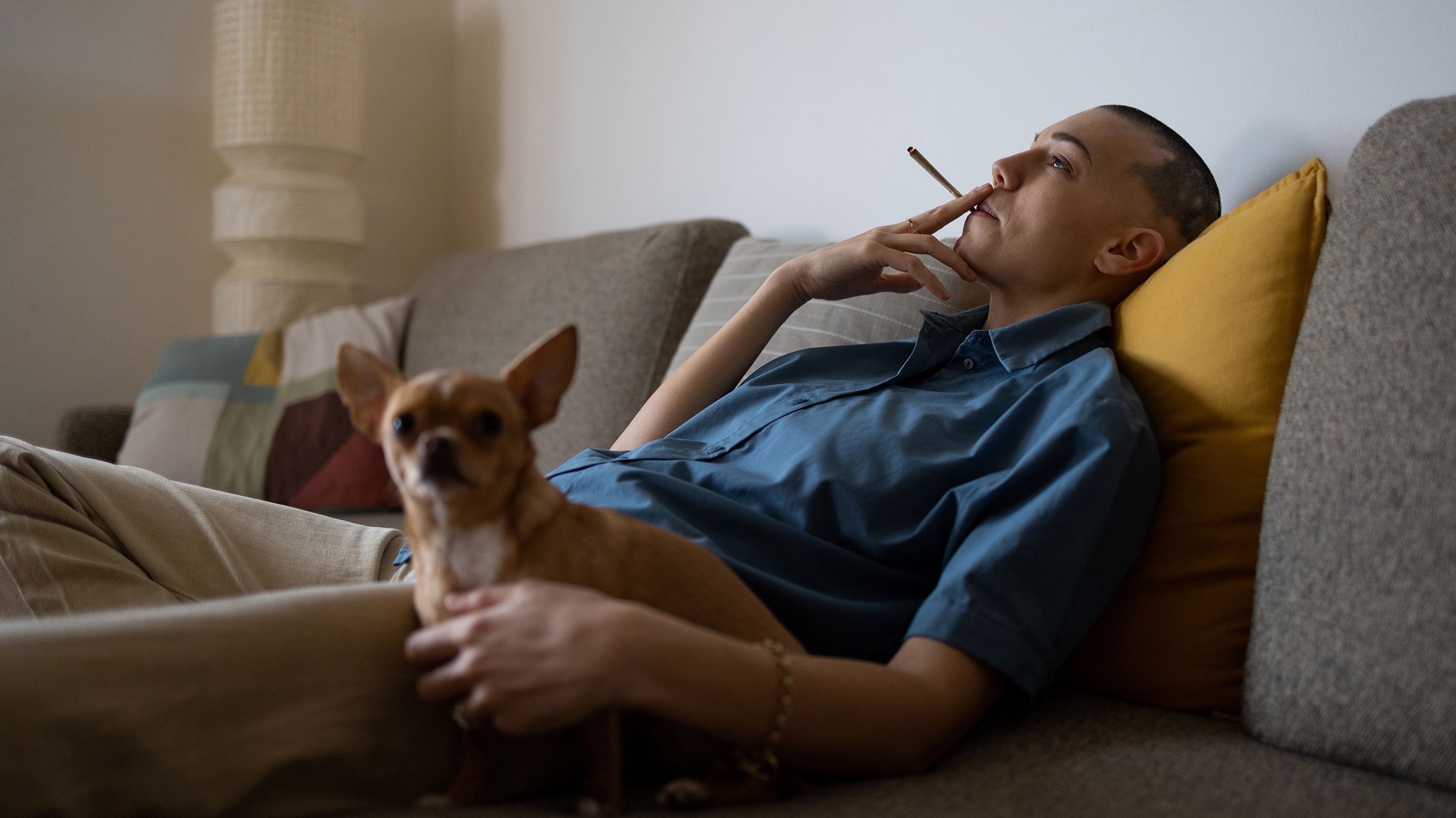 Fat Marijuana Smoker