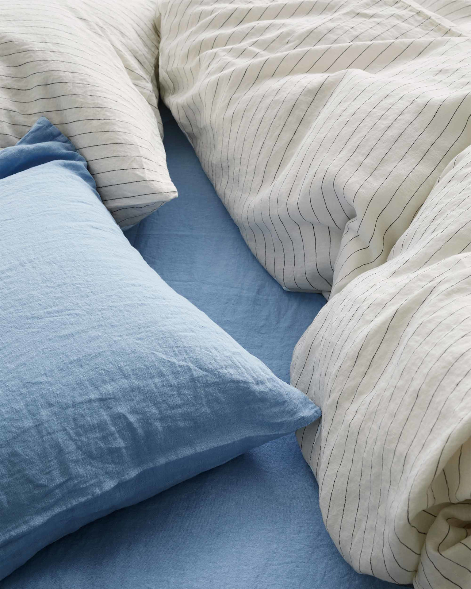 Powder Blue Linen Inspiration | Tekla Fabrics