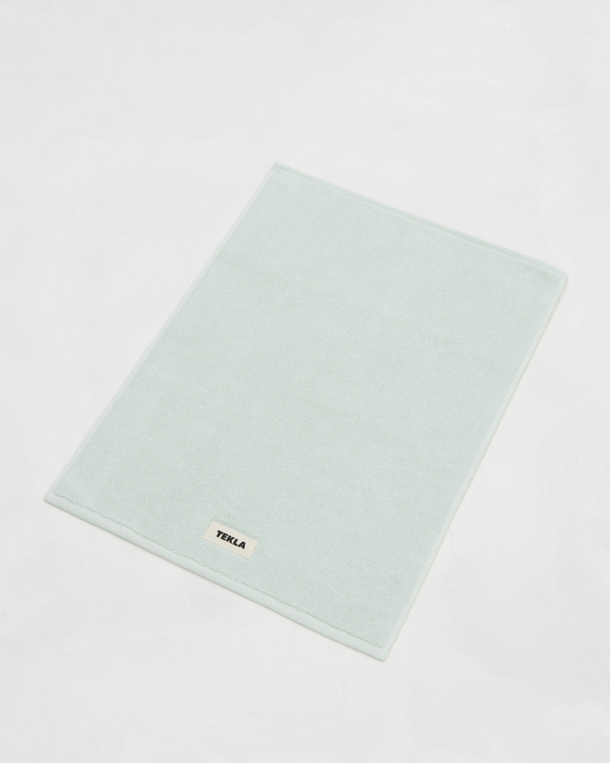 Bath mat – solid – Mint | Tekla Fabrics