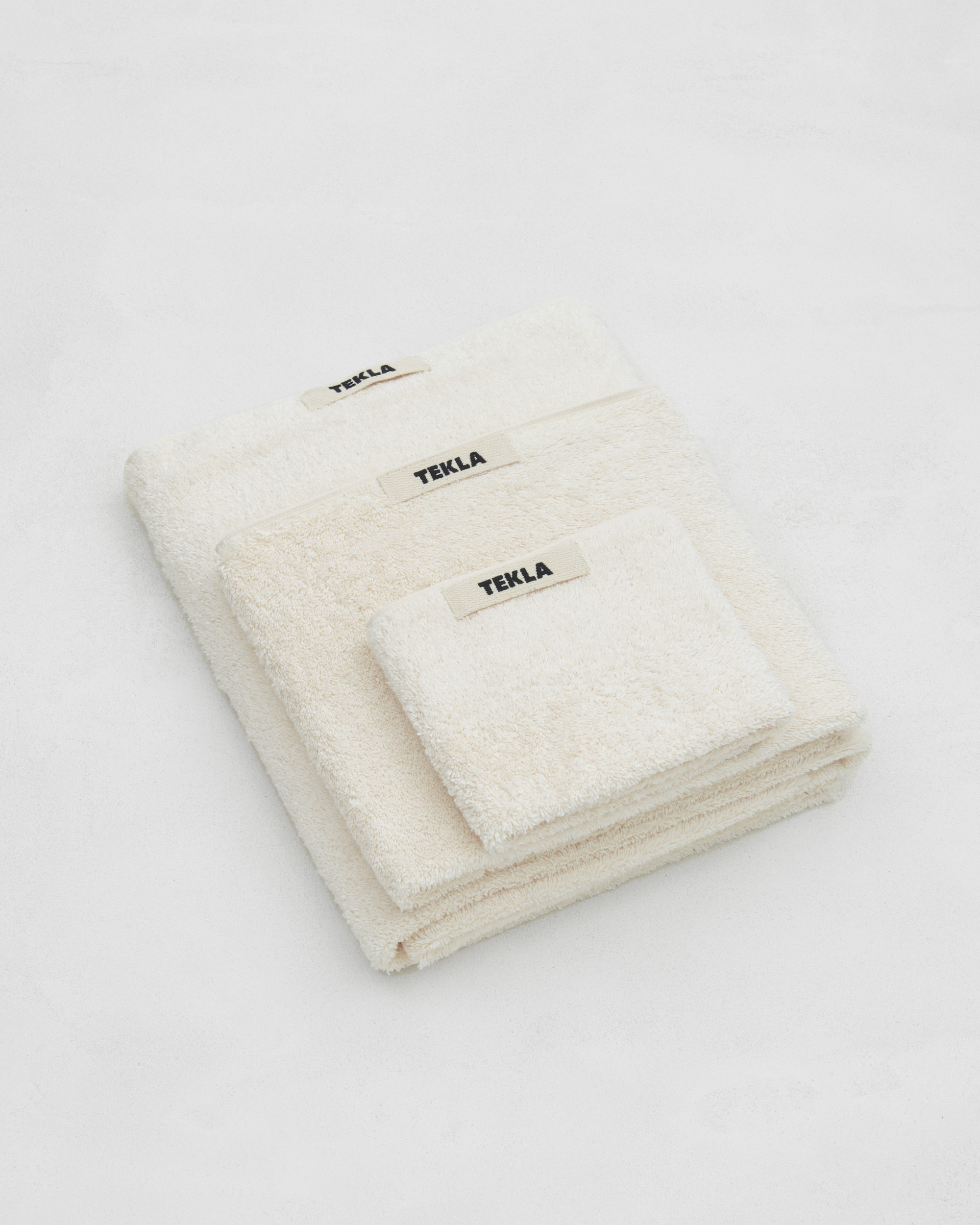 Terry towel – solid – Ivory | Tekla Fabrics
