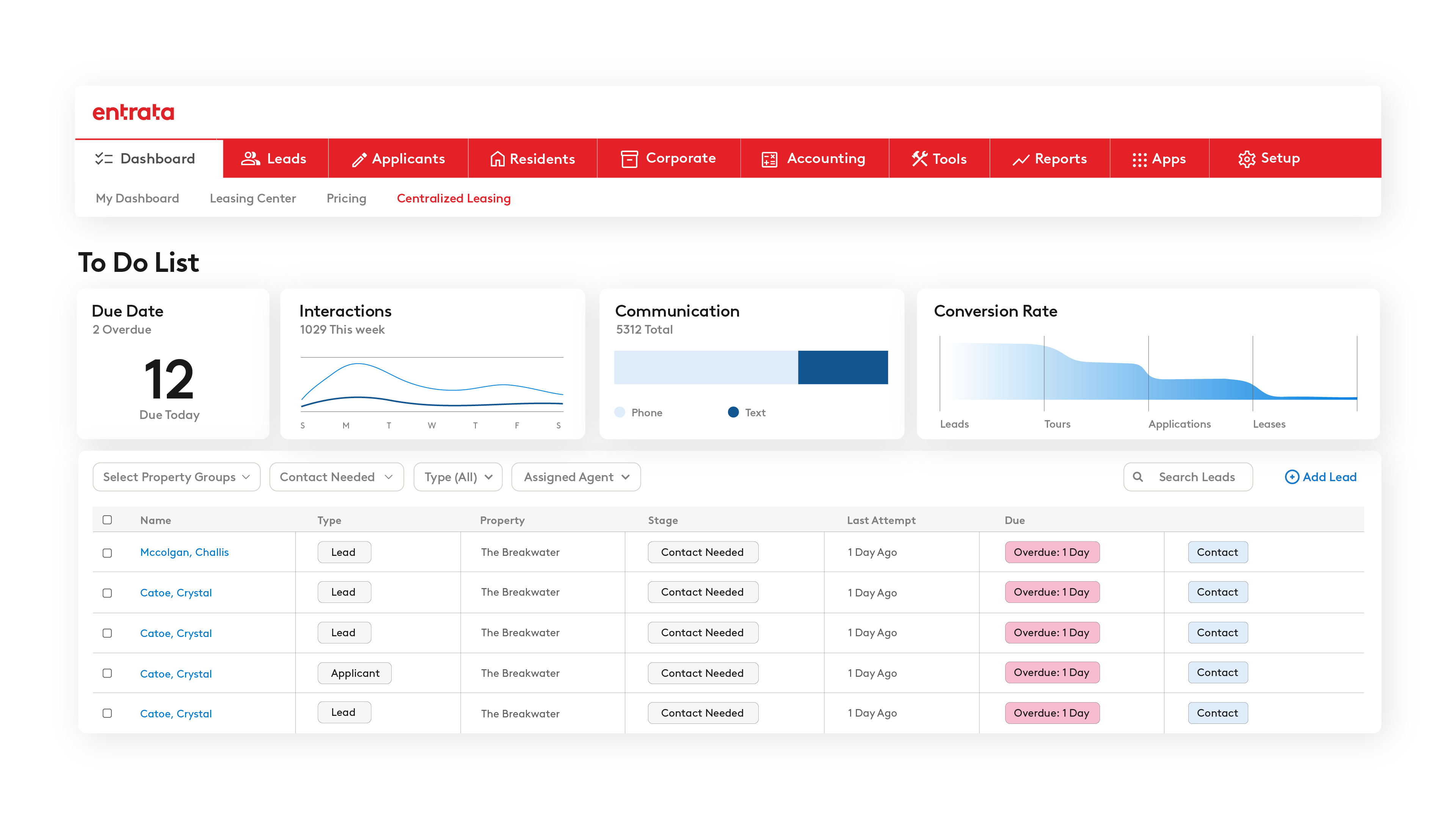 The latest Product Updates and Features from Entrata