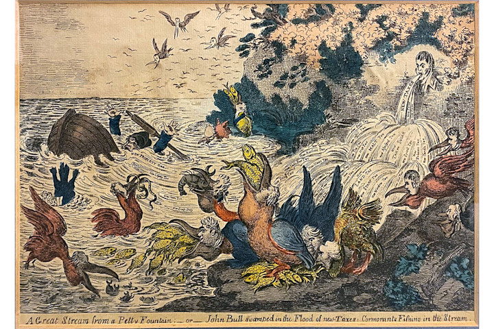 Arts & Culture Exeter | A Satirical Cartoon by James Gillray