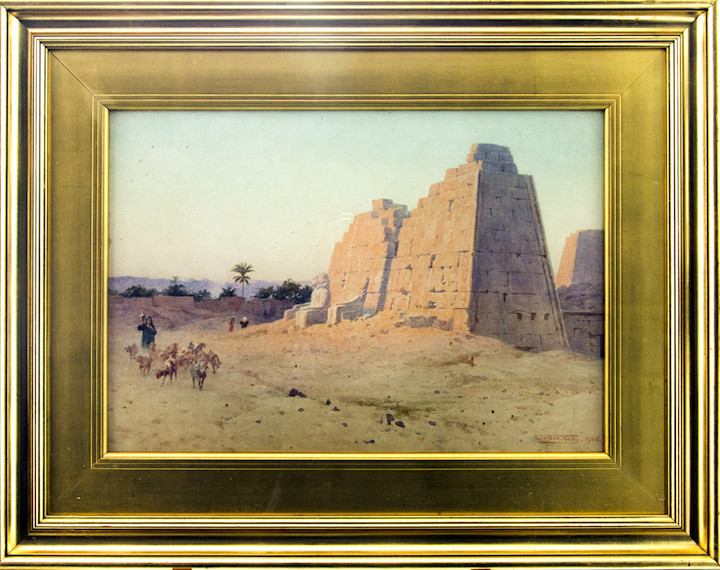 Arts & Culture Exeter | A fascination with Egypt - Robert Talbot Kelly