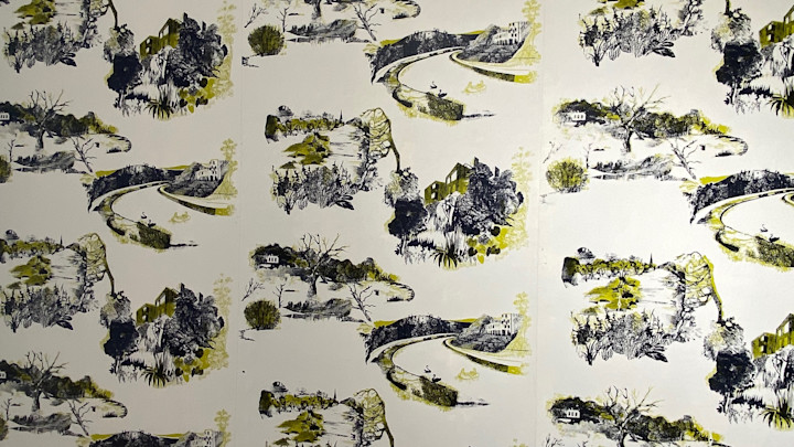 Arts & Culture Exeter | Captivating new wallpaper commission blends ...