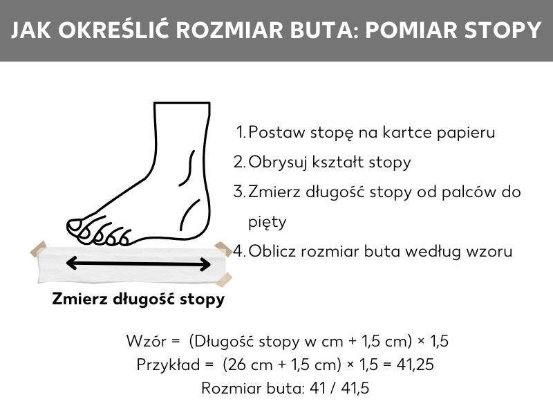 Jak dobrać rozmiar buta? Praktyczny poradnik