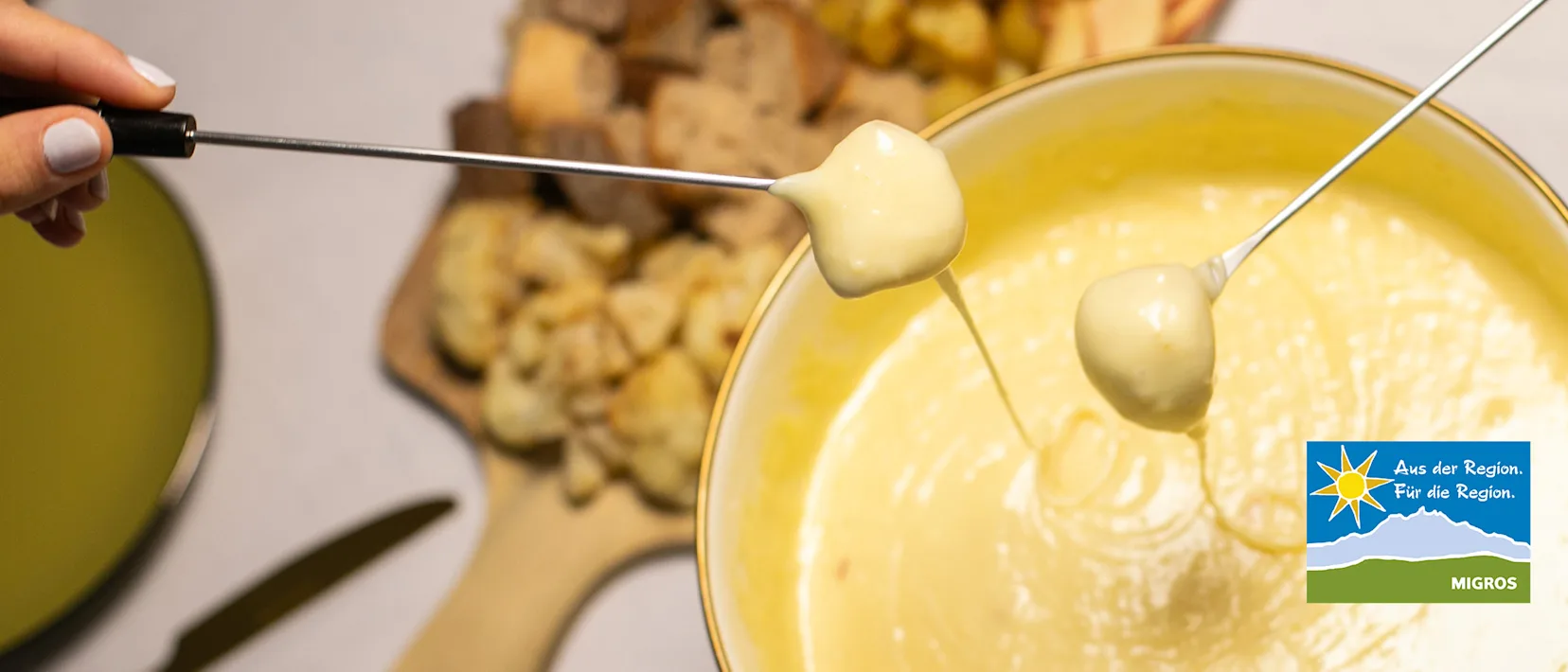 Migros Luzern: Raclette aus der Region • Migros
