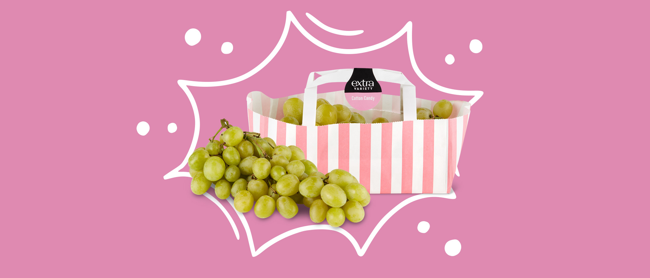 Cotton Candy, le raisin barbe à papa • Migros