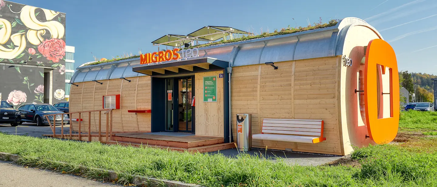 Migros teo: Immer für dich nah • Migros