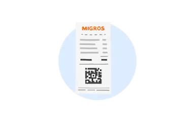 Cumulus service: order card, receipts... • Migros