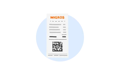 Cumulus service: order card, receipts... • Migros