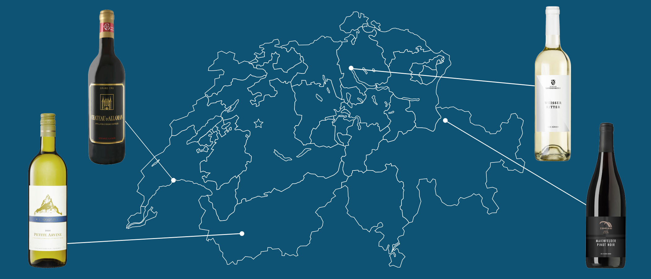 Schweizer Wein, vielfältig und fein • Migros
