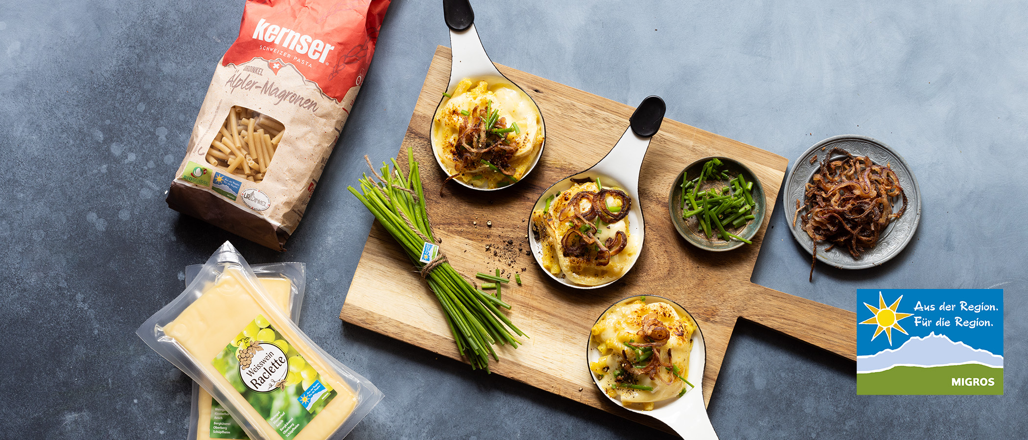 Migros Luzern: Mac and Cheese mit Raclettekäse • Migros