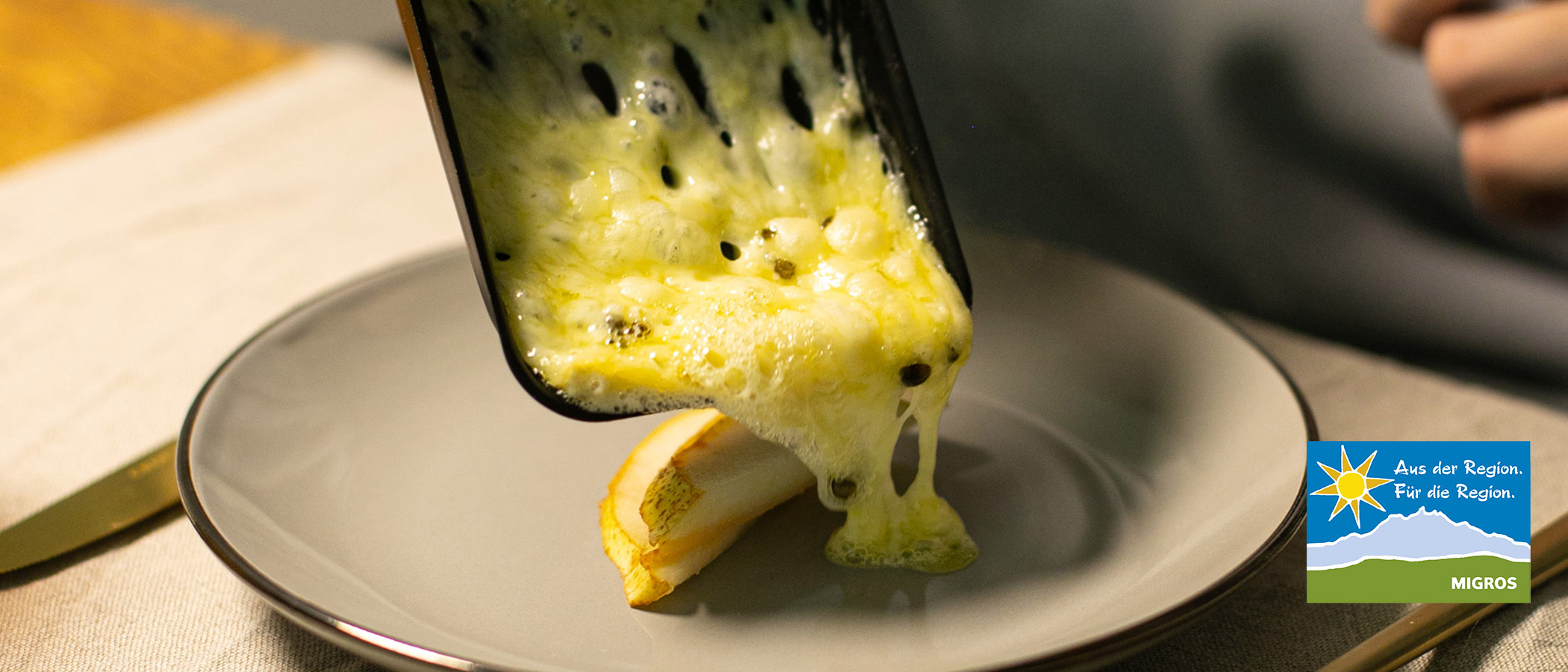 Migros Luzern: Raclette aus der Region • Migros