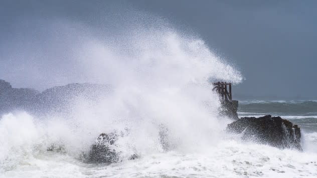 Storm Agnes round-up: See the latest in pictures – Weather News