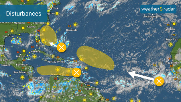 Tropical update: Atlantic Basin awakens: watching 3 waves – Weather News