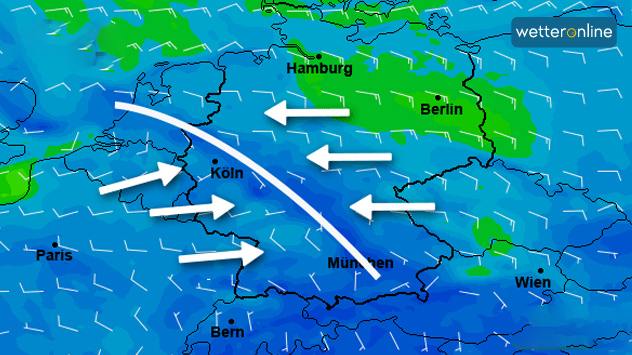 Konvergenzlinie - Wetterlexikon von A bis Z