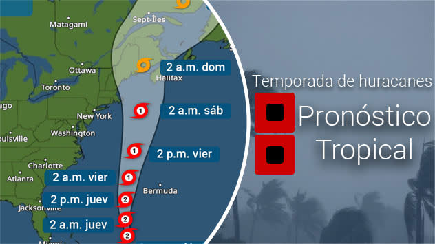 Actualización tropical: Ocurre esperado giro, costa este en alerta ...
