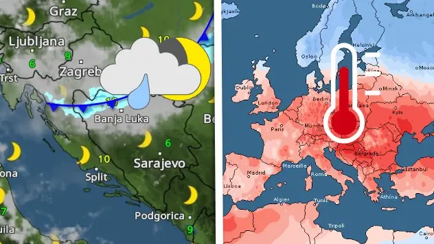 Aktualno vrijeme za Split