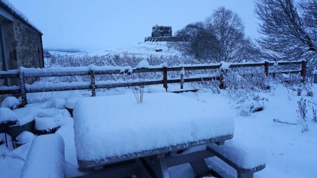 In pictures: First snow of the season – Weather News