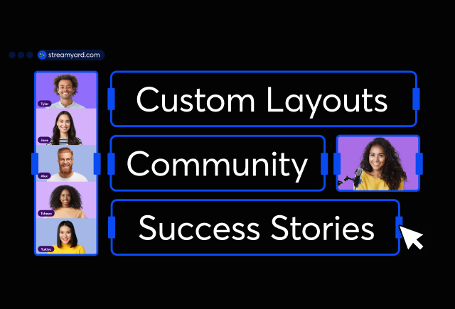 4 Ways To Use Custom Layouts In Live Streams (Community Success Stories)