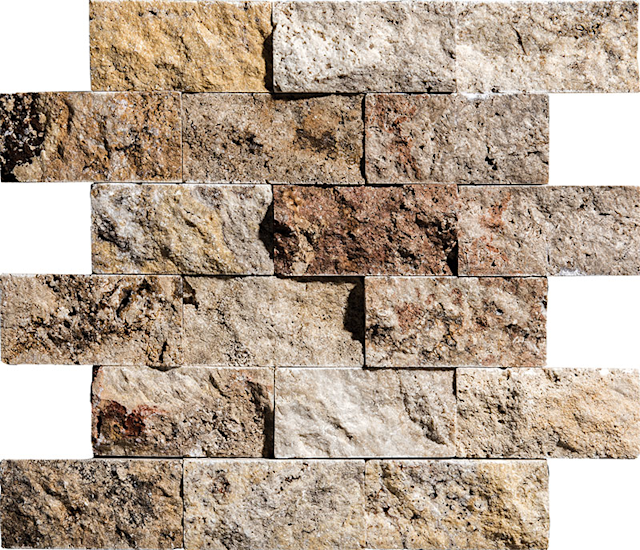 Tile Series: Travertine Split Face | Nptpool.com