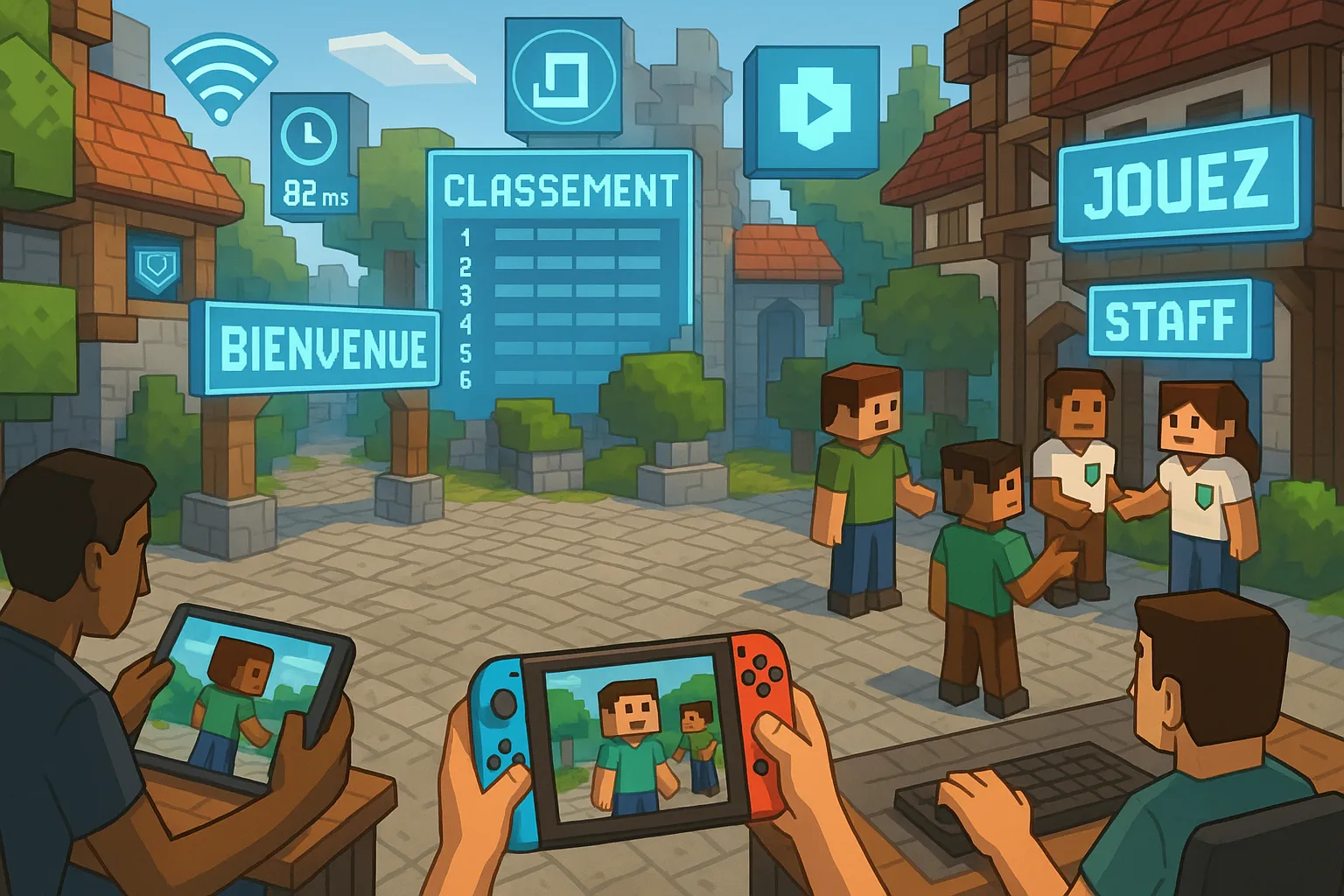 Guide Bedrock — choisir un serveur francophone fiable (2025)