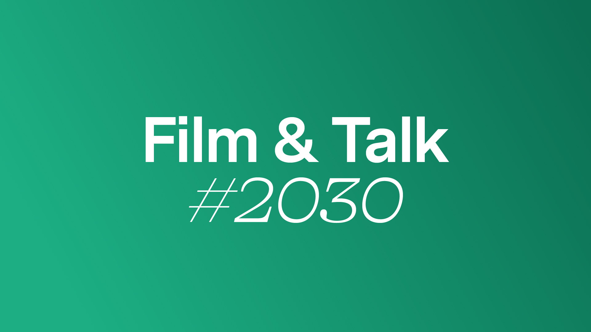 Filmreihe #2030 | Yorck Kinos Berlin