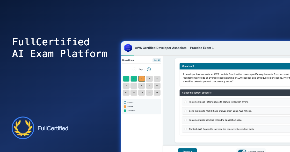 Welcome to FullCertified - Certification Exam Platform | FullCertified