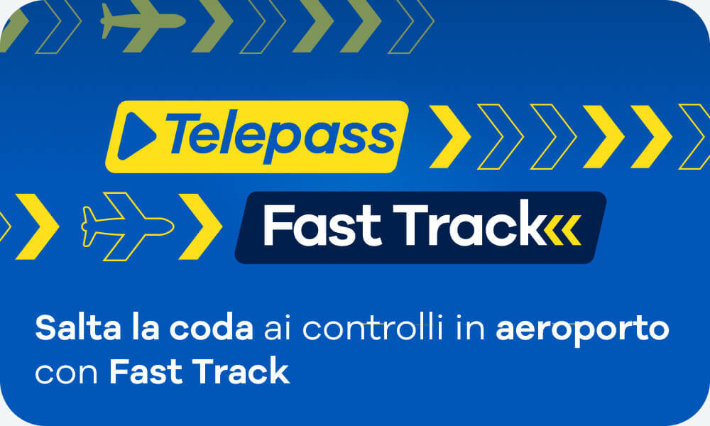 Fast track in aeroporto: controlli in un beep con Telepass