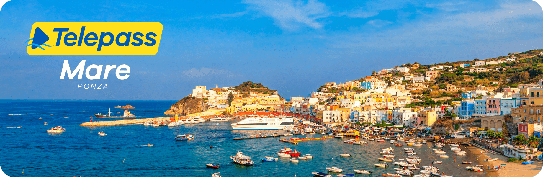 Telepass mare l’app per il ticket ambientale a Ponza