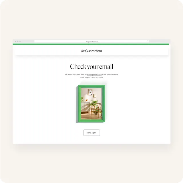 Create an account | TheGuarantors