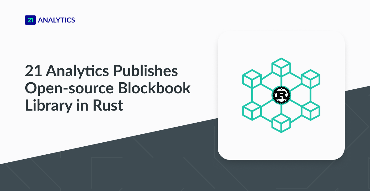 Open-source Blockbook Library in Rust by 21 Analytics