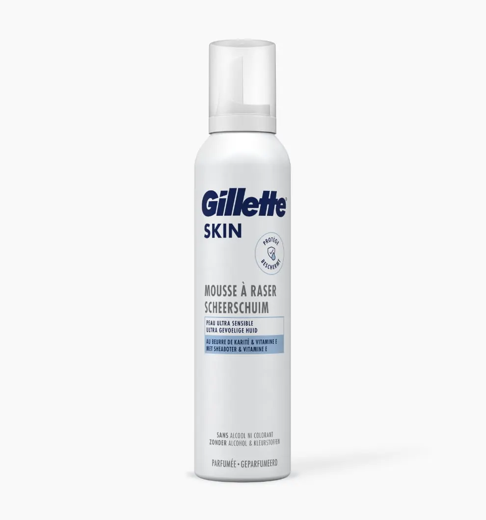 Gillette SKIN Mousse À Raser pour homme | Gillette FR
