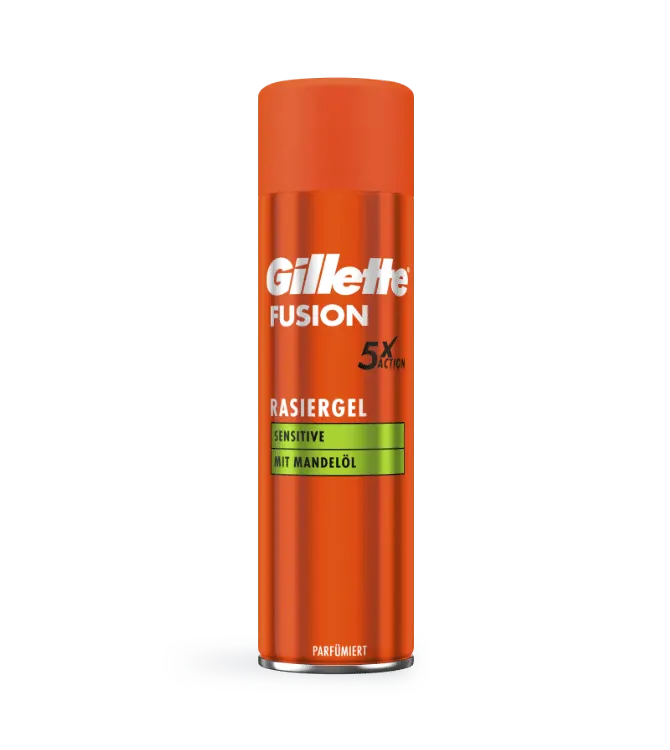 Gillette Fusion5 Sensitive Rasiergel für Männer | Gillette DE